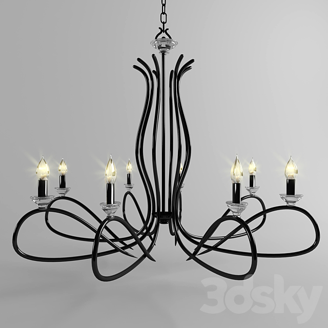 Chandelier DA KO KOLARZ (KOLARZ) - Pendant light - 3D Models