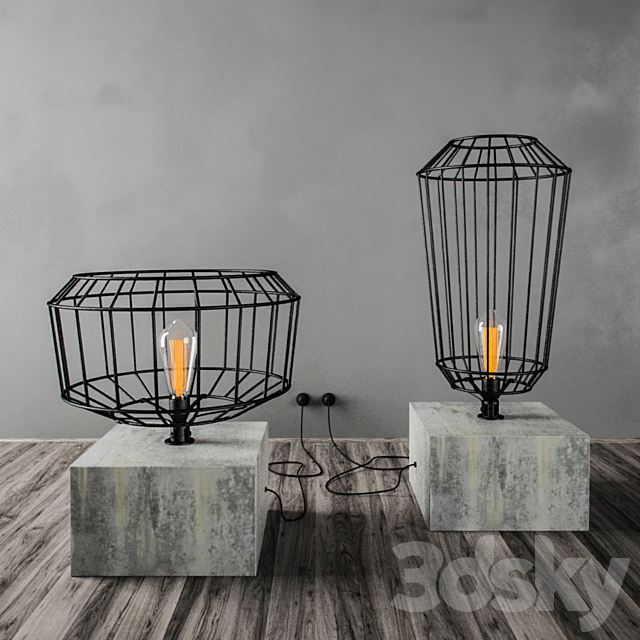 Blender lamp D - Table lamp - 3D Models