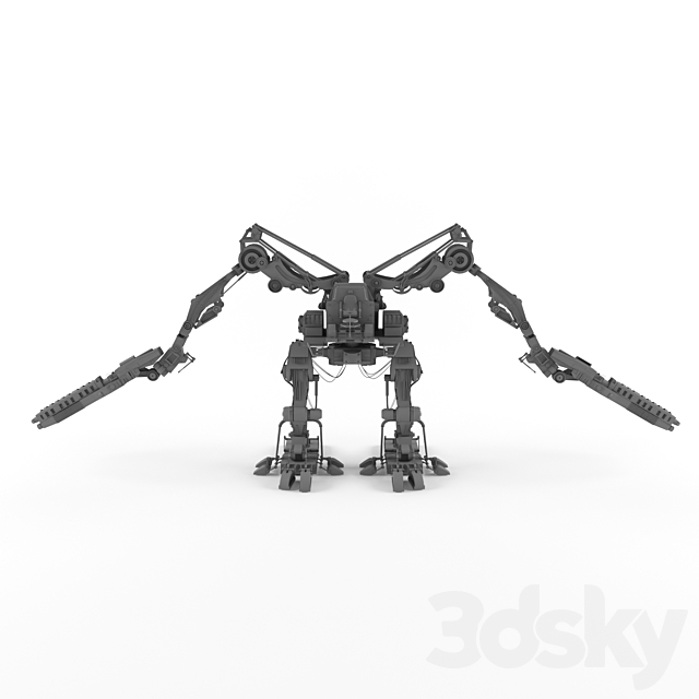 3d models: Toy - APU Matrix Robot