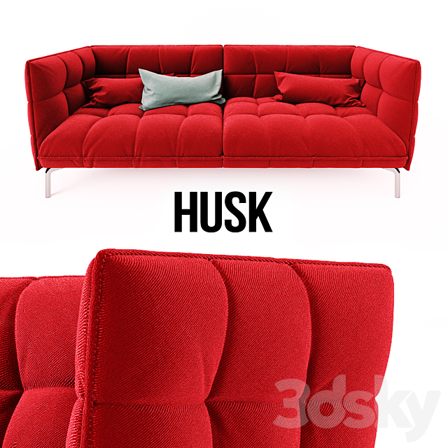 B & B Italia Husk - Sofa - 3D Models