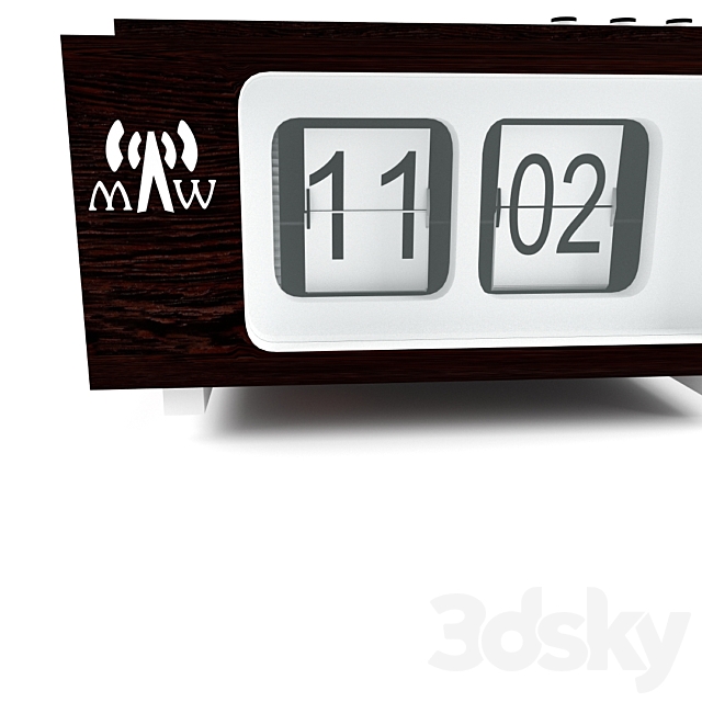 Clock flip clock - Watches & Clocks - 3D Models
