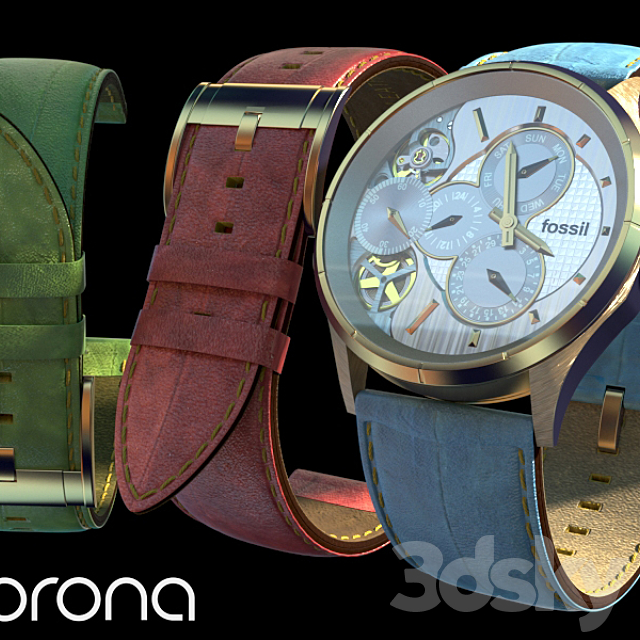 Watch Fossil - Miscellaneous - 3D Models