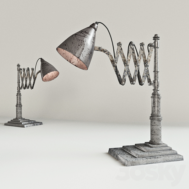 Arteriors Fraiser Desk Lamp - Table lamp - 3D Models
