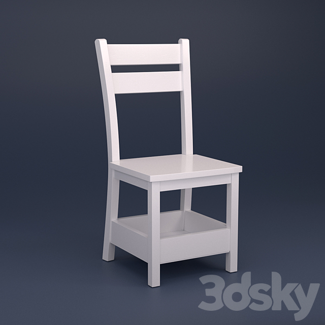 Bin Play Table & Porter Chair - Table + Chair - 3D Models