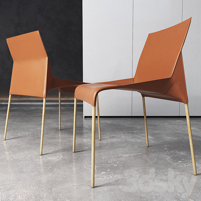 Shair Poliform Seattle - Chair - 3D Models