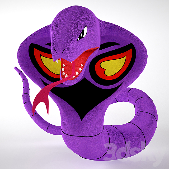 Arbok - Toy - 3D Models
