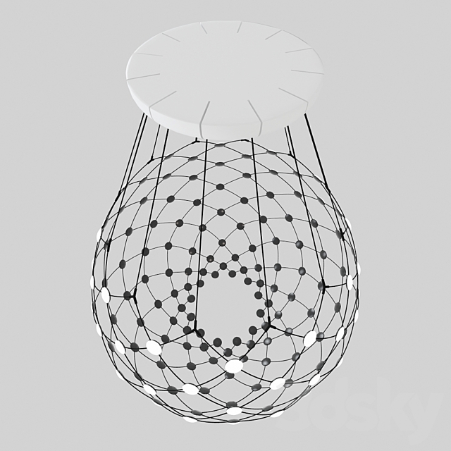 Mesh light - Pendant light - 3D Models
