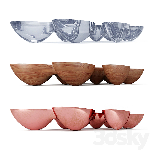 QUARK by Emmanuel Babled - Table - 3D Models