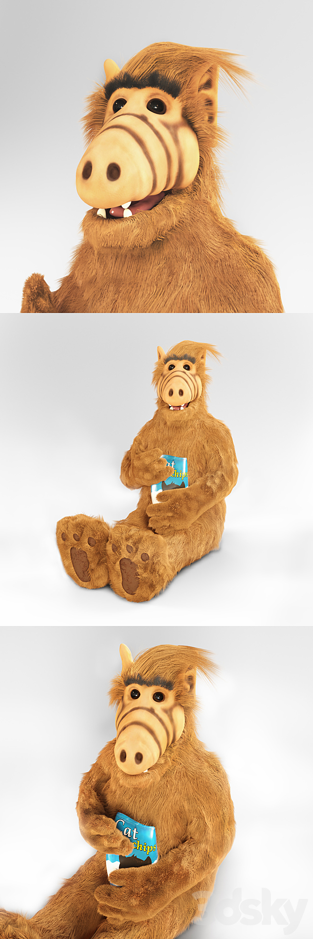 Alf - Toy - 3D Models