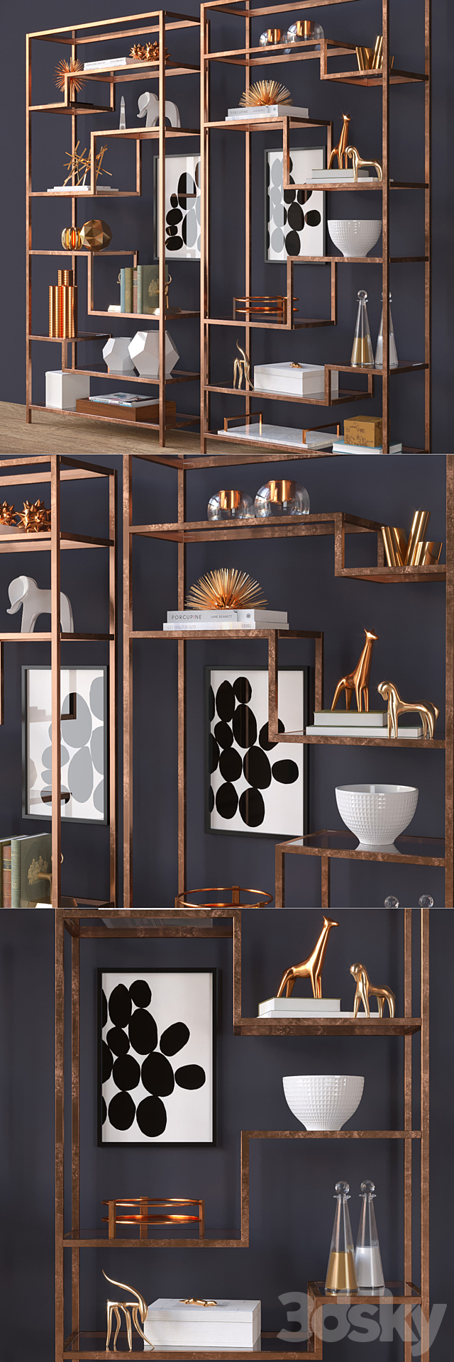 Bronze decorative set - Other - 3D Models