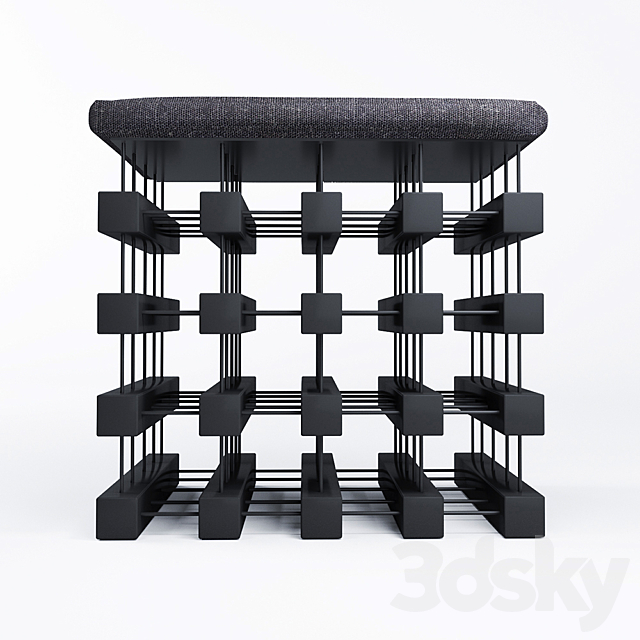 пуф,табурет - Chair - 3D Models