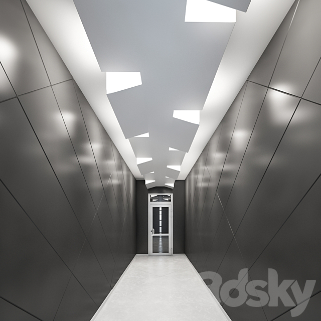 3d models: Other decorative objects - False ceiling (Ceiling_001)