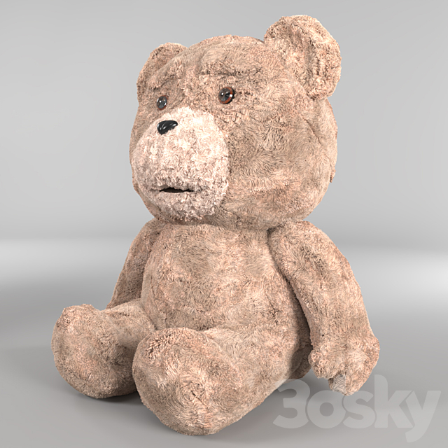 3d models: Toy - ted toy