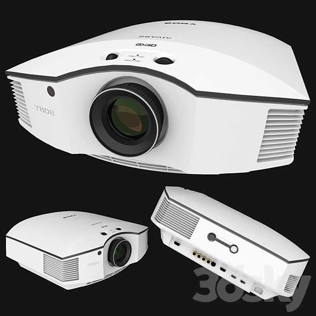 Sony Data Projector - Miscellaneous - 3D Models