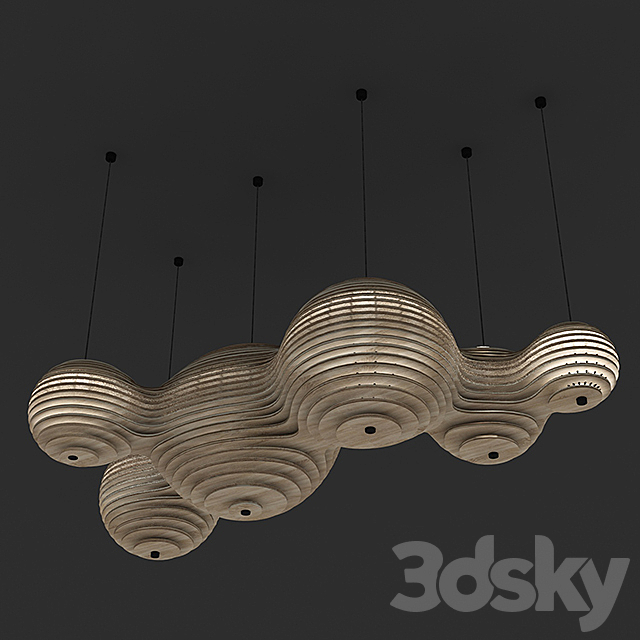 Parametric ceiling light - Pendant light - 3D Models