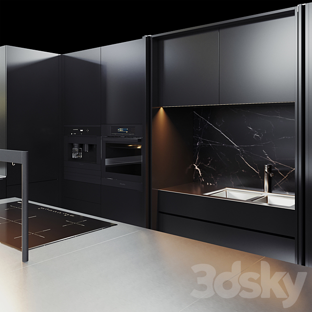 Kitchen Cesar 2 - Kitchen - 3D Models