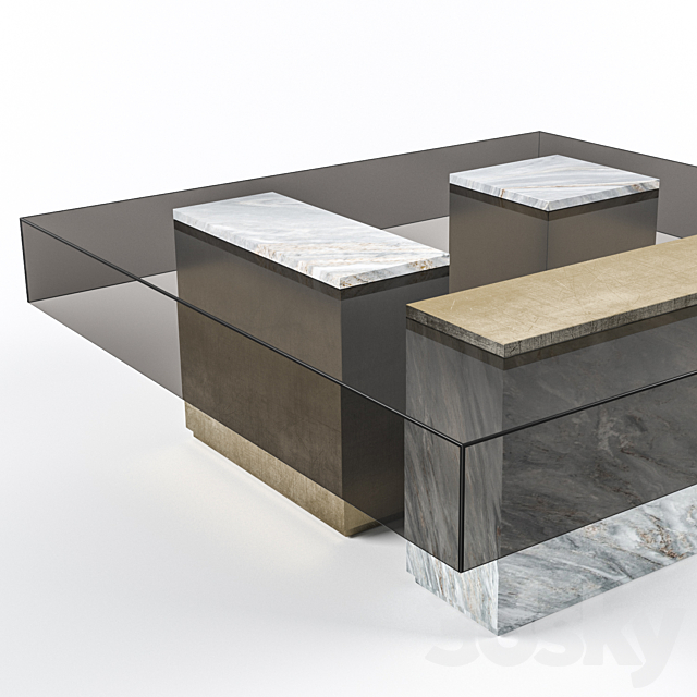 Visionnaire marty - Table - 3D Models