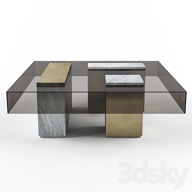 Visionnaire marty - Table - 3D Models