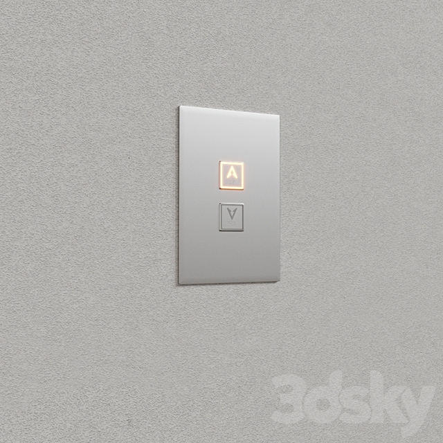 Elevator Call Buttons - Miscellaneous - 3D Models