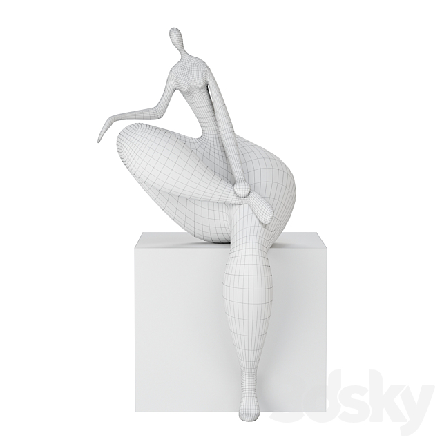 Jean Louis Toutain Art Sculpture 1 - Sculpture - 3D Models