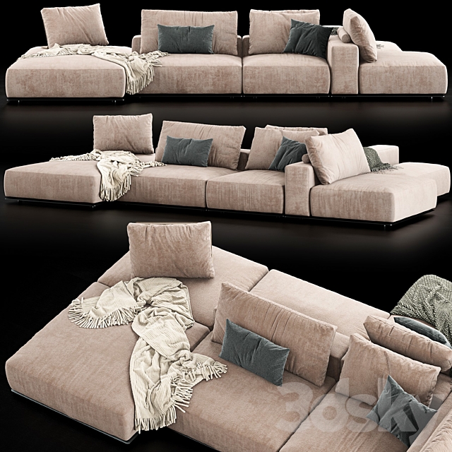 Poliform Westside Sofa - Sofa - 3D Models