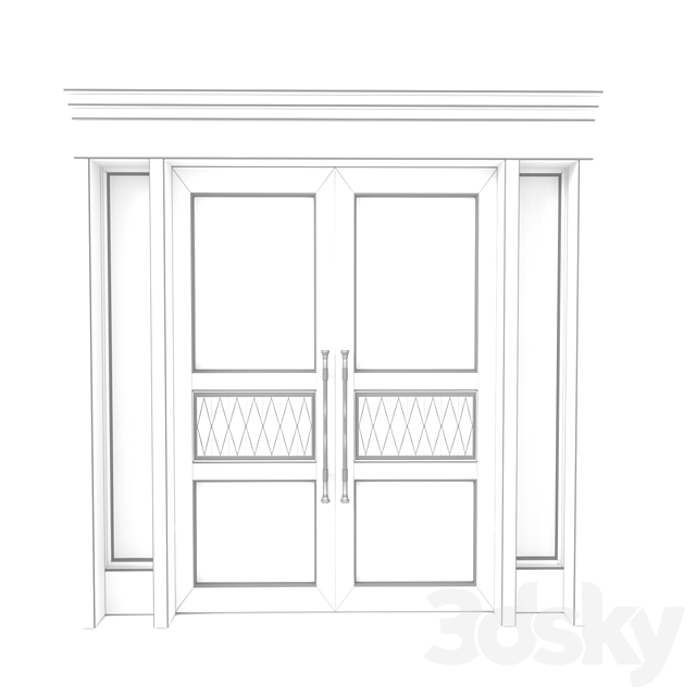 Classic Door Doors 3d Models