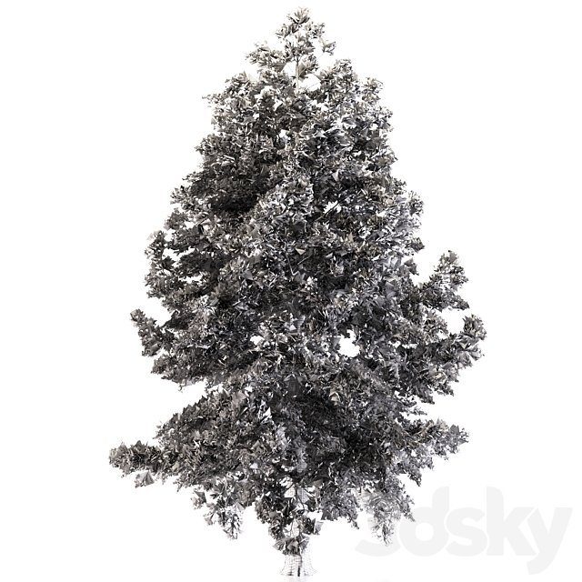 Larix kaempferi tree - Tree - 3D Models