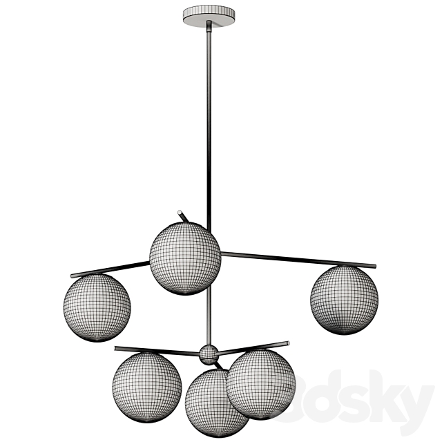 West Elm - Sphere & Stem - Pendant light - 3D Models West Elm - Sphere & Stem - Pendant light - 3D Models