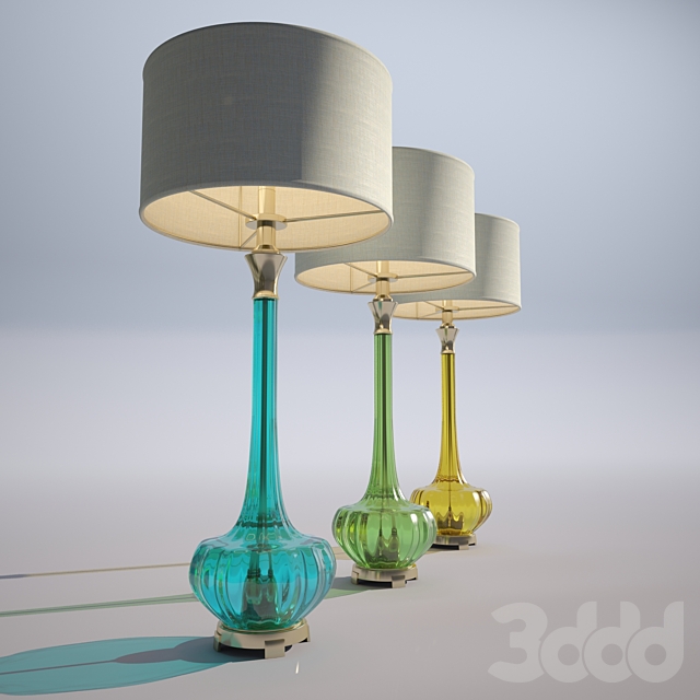 Настольные светильники - Настольный - 3D Модель