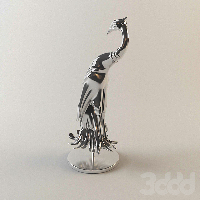 Птица - Скульптуры - 3D Модель