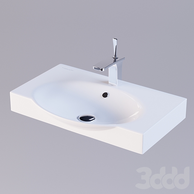Умывальник Sanita Luxe Infinity 65 - Умывальники - 3D Модель