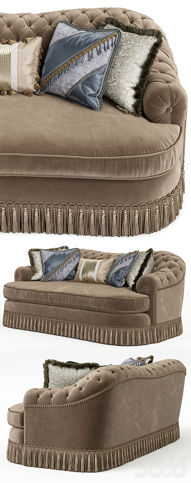 PROVASI Emerald - Диваны - 3D Модель