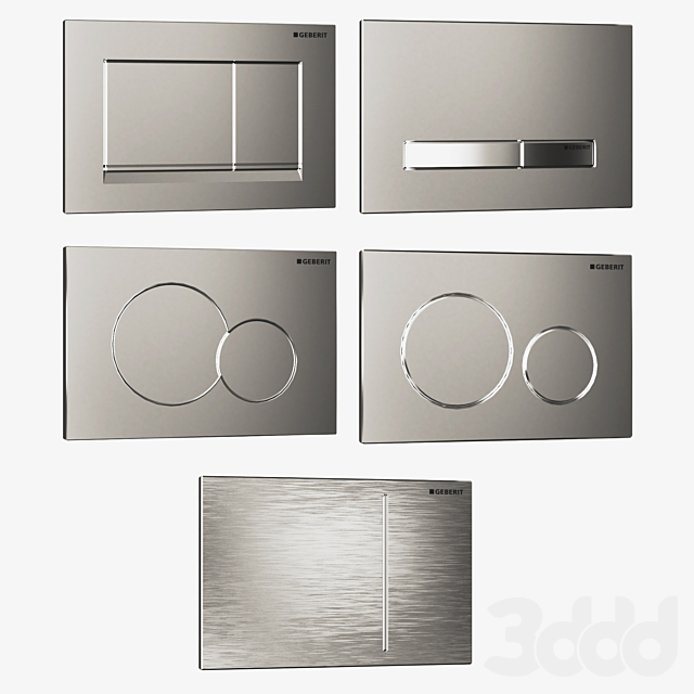 Geberit Sigma - Декор для санузла - 3D Модель