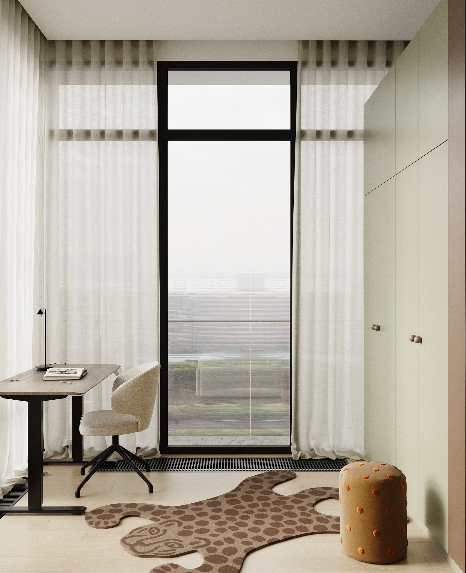 Детская в современном стиле - Работа из галереи 3D Моделей