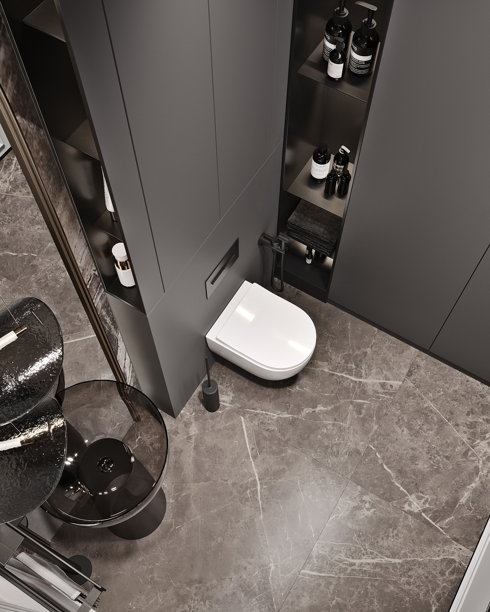 Golf villas_Bathroom - Работа из галереи 3D Моделей