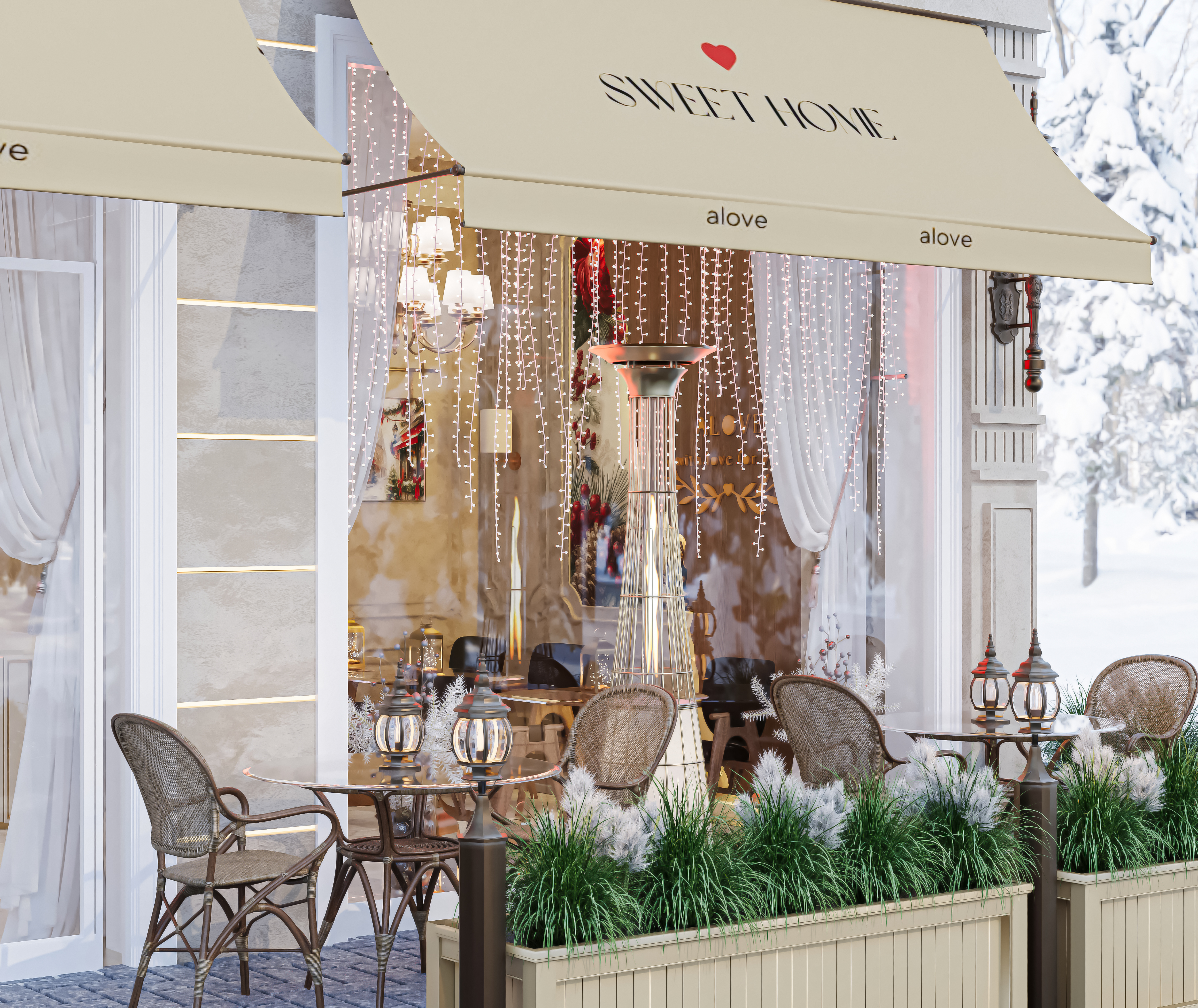 sweet home - Работа из галереи 3D Моделей