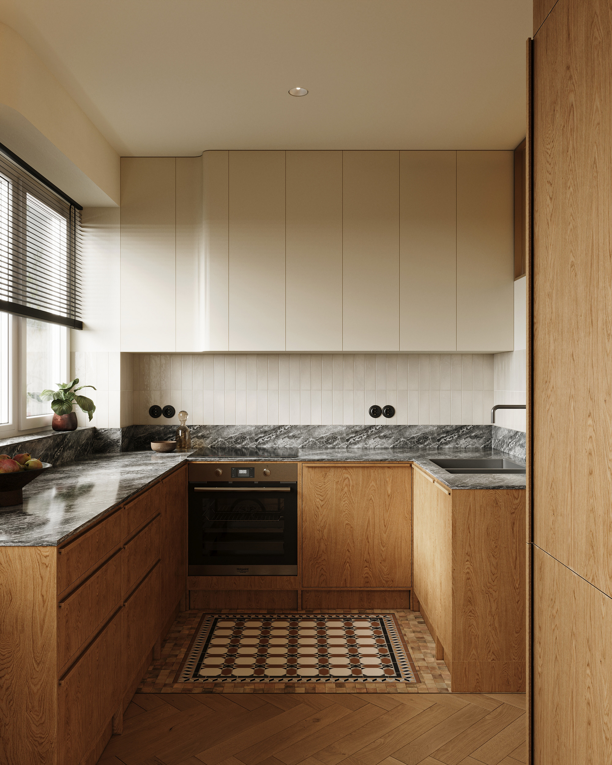 Kitchen design - Работа из галереи 3D Моделей