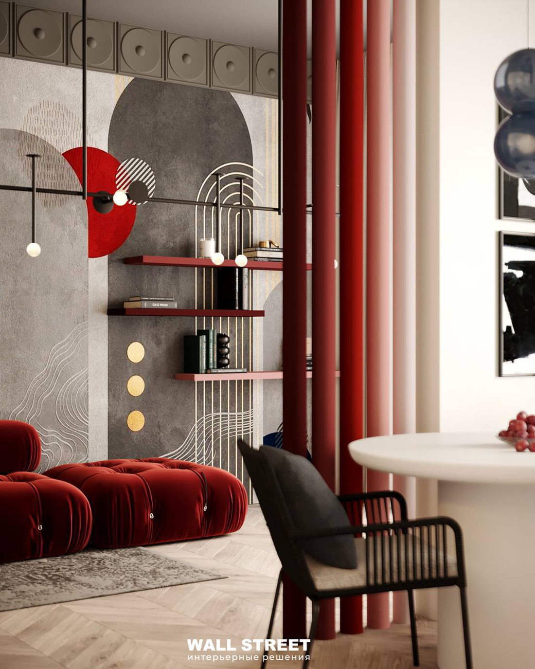 Гостиная - Работа из галереи 3D Моделей